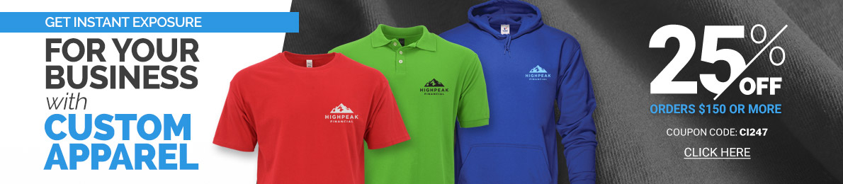 Promotional Apparel | Custom Clothing | Personalized Clothing