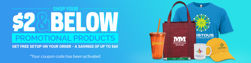 Promotional products for company events, trade shows, and small ...